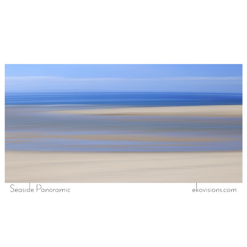 Seatide (Panoramic) - Cape Cod Photos Impressionism – ekovisionsphotography